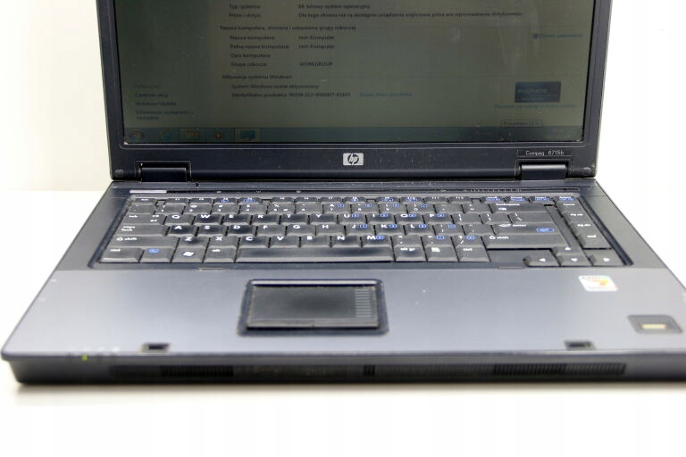LAPTOP HP COMPAQ 6715B 2GB/AMD THURION/250GB - 9932155126 - oficjalne ...