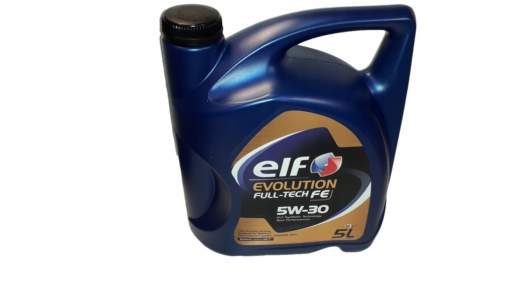 OLEJ ELF EVOLUTION FULL-TECH FE 5W30 5L 5W-30 - 13310502196 - oficjalne ...