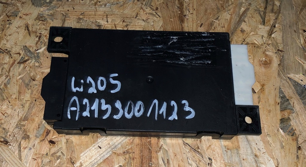 MERCEDES W205 MODUŁ STEROWNIK STACYJKI A2139001123 - 11677430158 ...