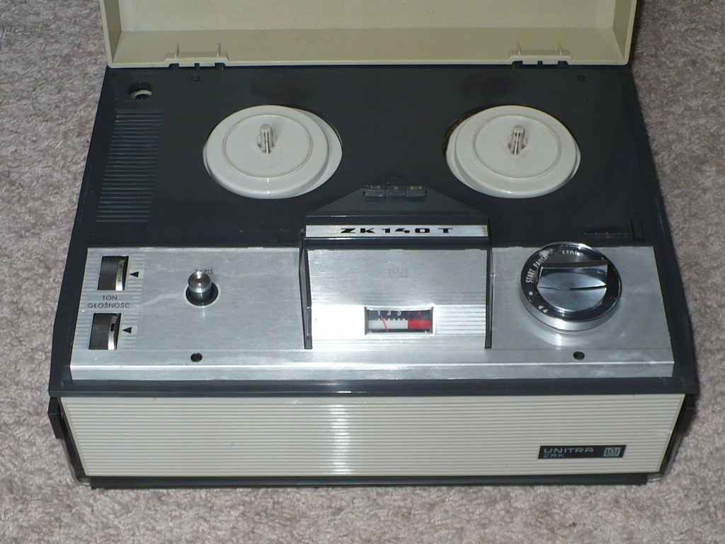MAGNETOFON SZPULOWY UNITRA ZK 140 T - 16143362784 - oficjalne archiwum ...