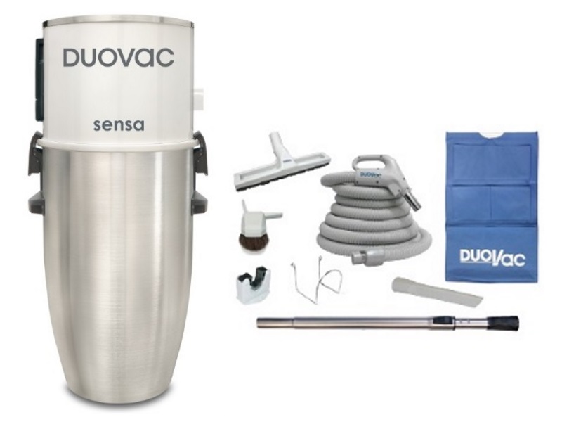 ODKURZACZ CENTRALNY DUOVAC SENSA + ZESTAW 9 M - 6615758792 - oficjalne archiwum Allegro