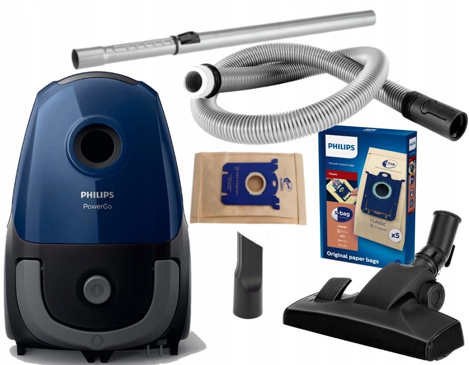 Odkurzacz Philips FC8240/09 PowerGo +5 Worków 8019 - 7937859383 ...