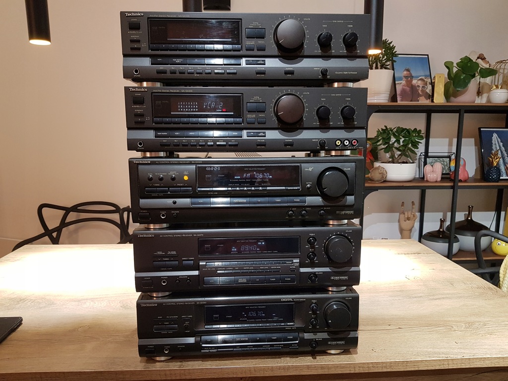 AMPLITUNER TECHNICS SA-GX200 made in japan - 11801259251 - oficjalne archiwum Allegro