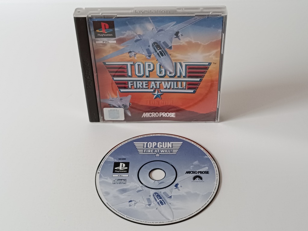 TOP GUN FIRE AT WILL psx ps1 bcm od 1zł - 13470175464 - oficjalne ...