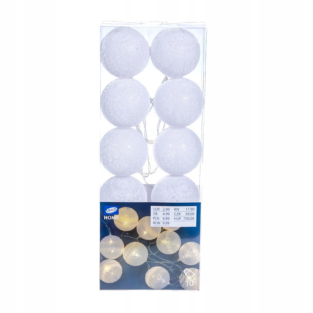 PEPCO - Łańcuch LED (10 kul) białe - 9632324449 - oficjalne archiwum ...