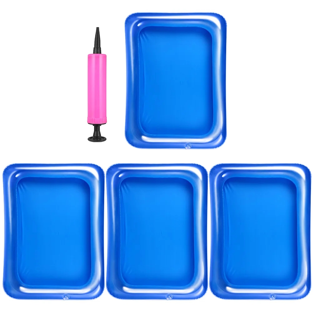 Salad Inflatable Trays Pools Kids Floating Drink - 13703630552 ...