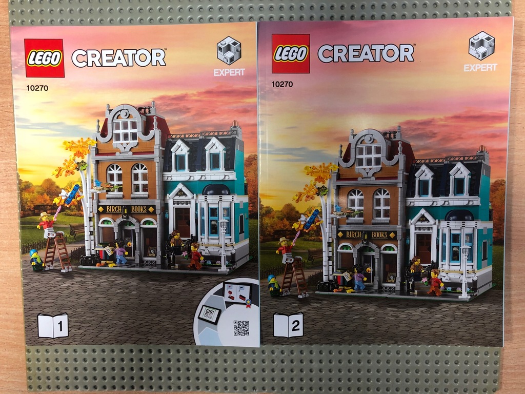 LEGO Creator 10270 księgarnia budynki instrukcja - 11509394090 ...