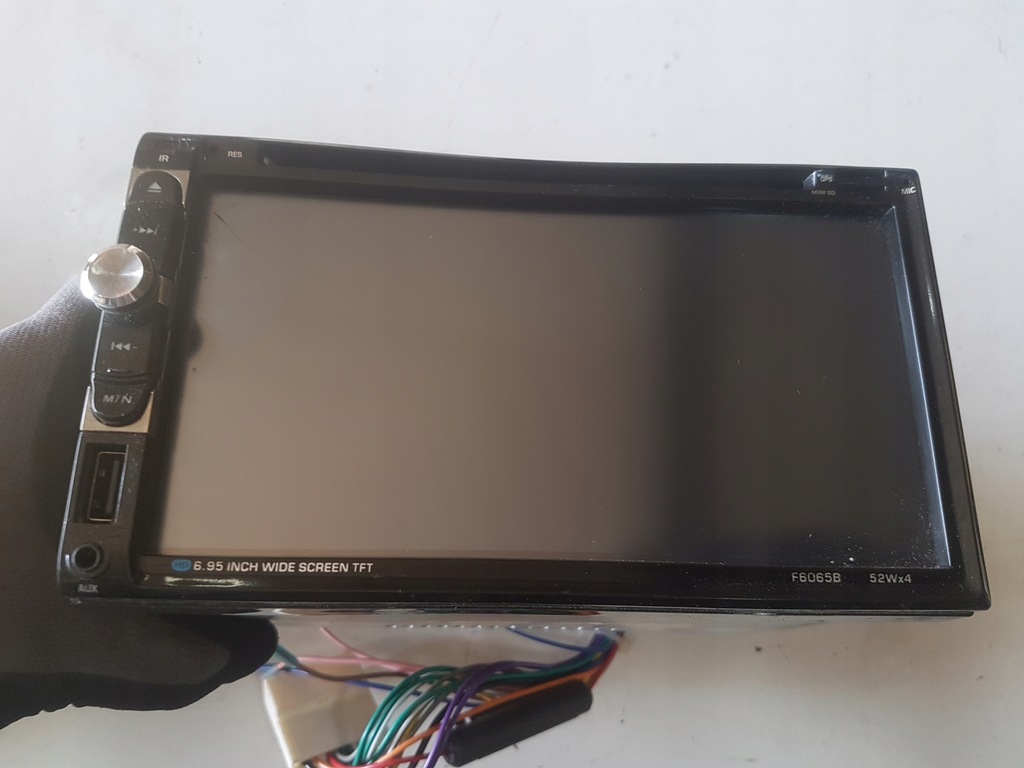 RADIO ODTWARZACZ DVD CAR AUDIO F6065B 52WX4 - 9220436699 - oficjalne ...