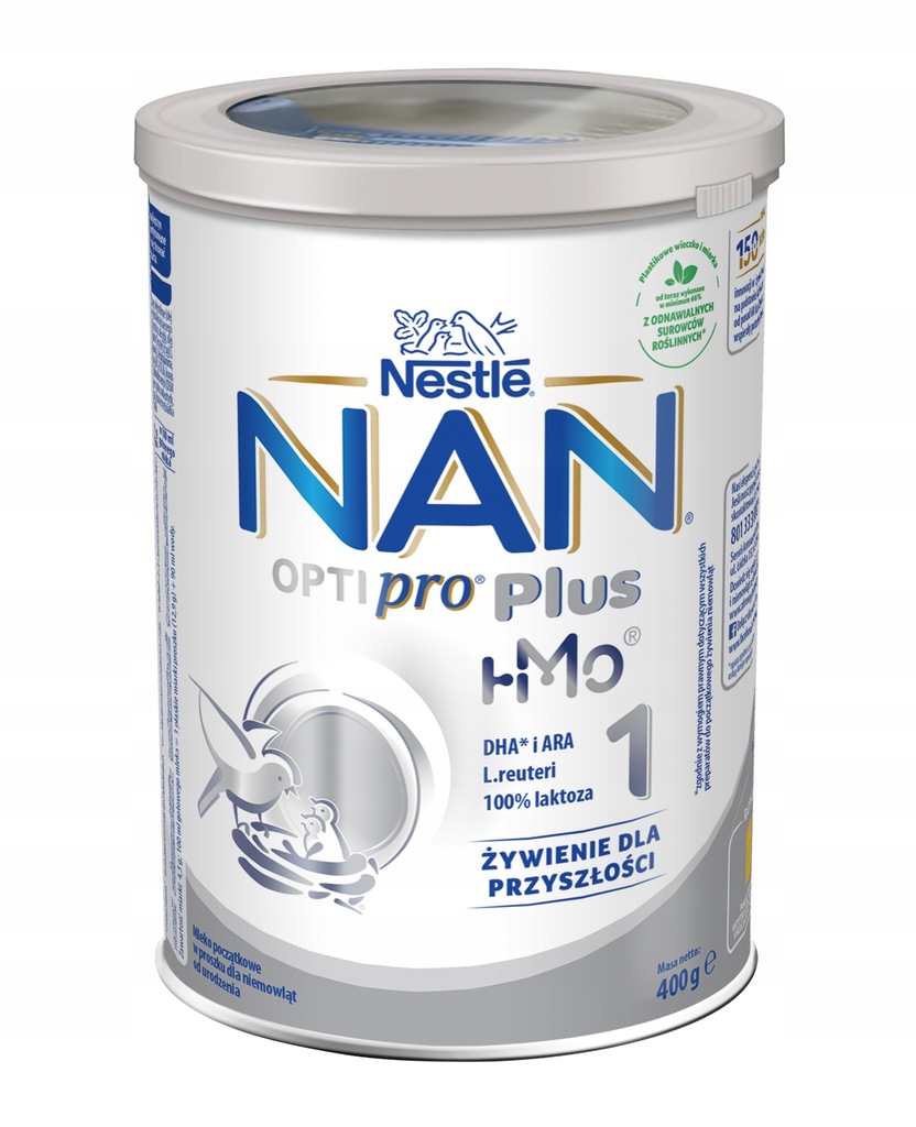 NESTLE NAN OPTIPRO PLUS 1 HM-O 400g - 9017606218 - oficjalne archiwum Allegro