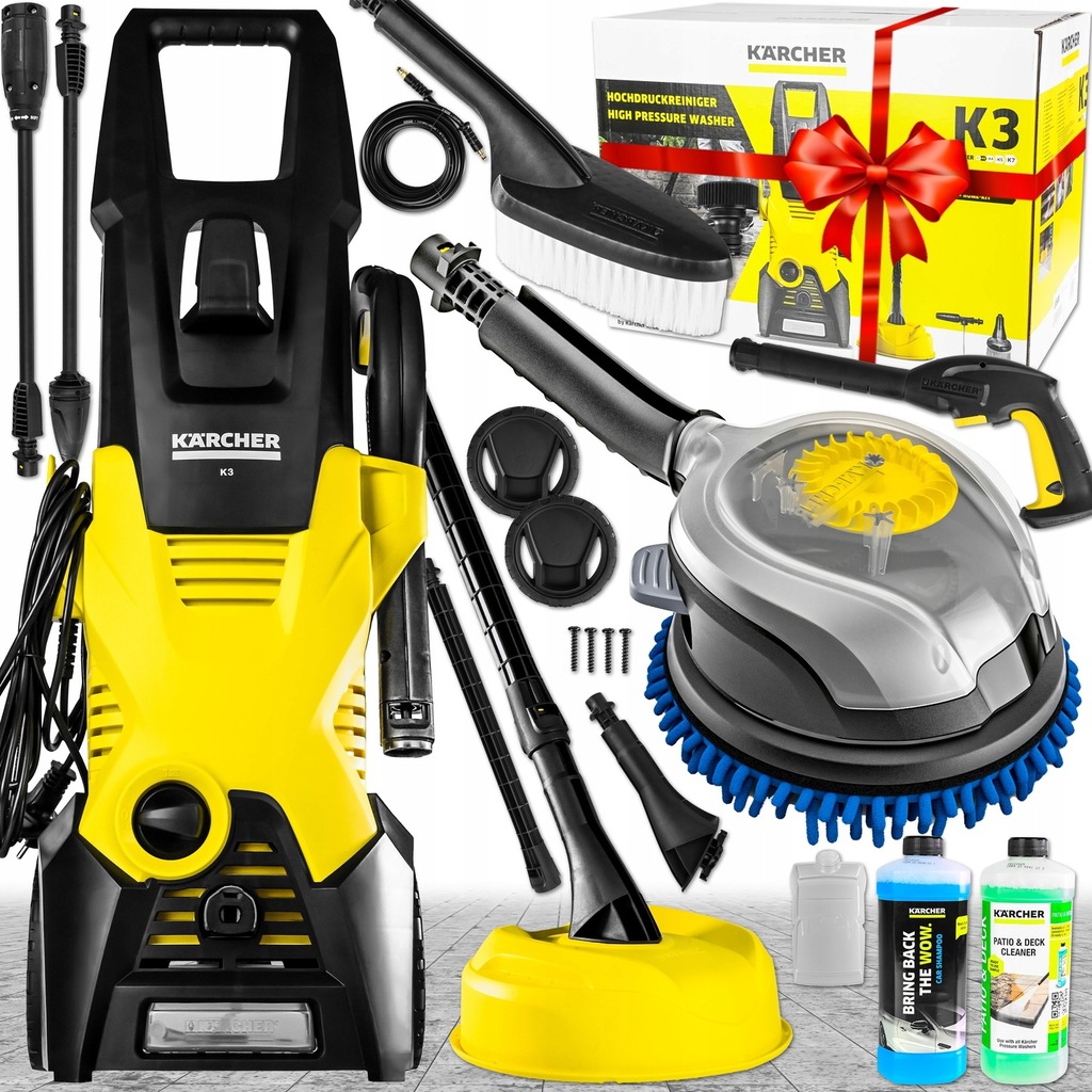 MYJKA CIŚNIENIOWA KARCHER K3 POWER CONTROL + LANCA - 11254653587 - oficjalne archiwum Allegro