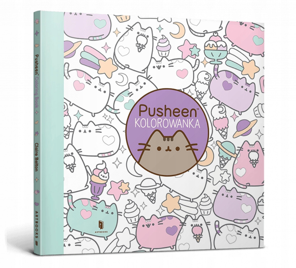 Kolorowanka Pusheen - 16126882317 - oficjalne archiwum Allegro