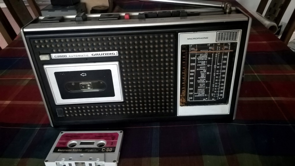 Radiomagnetofon Grundig C2600 Automatic - 12866197554 - oficjalne archiwum Allegro