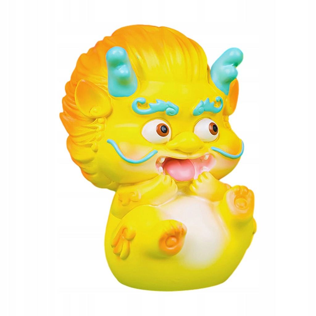 Miniature Chinese Dragon Figurine,Mini Dragon Statue Golden 4.3x4.6x6 ...