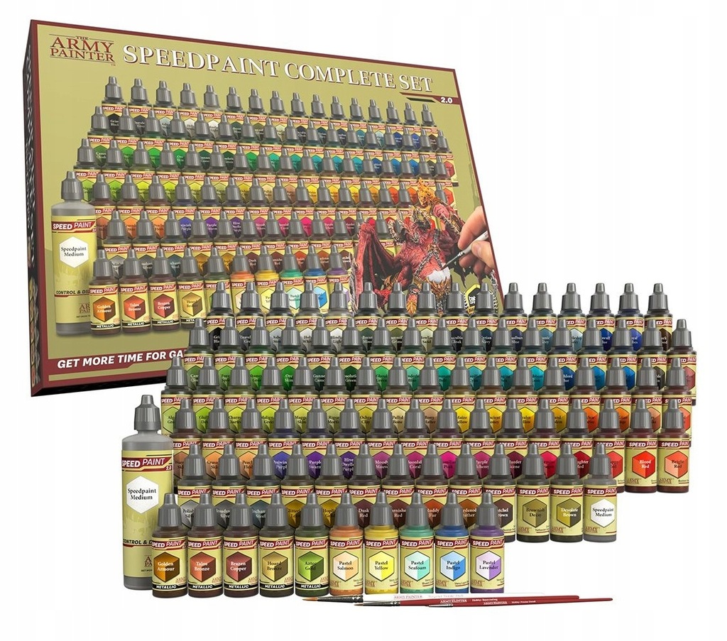 ZESTAW ARMY PAINTER: SPEEDPAINT COMPLETE SET 2.0 - 13580569360 - oficjalne archiwum Allegro