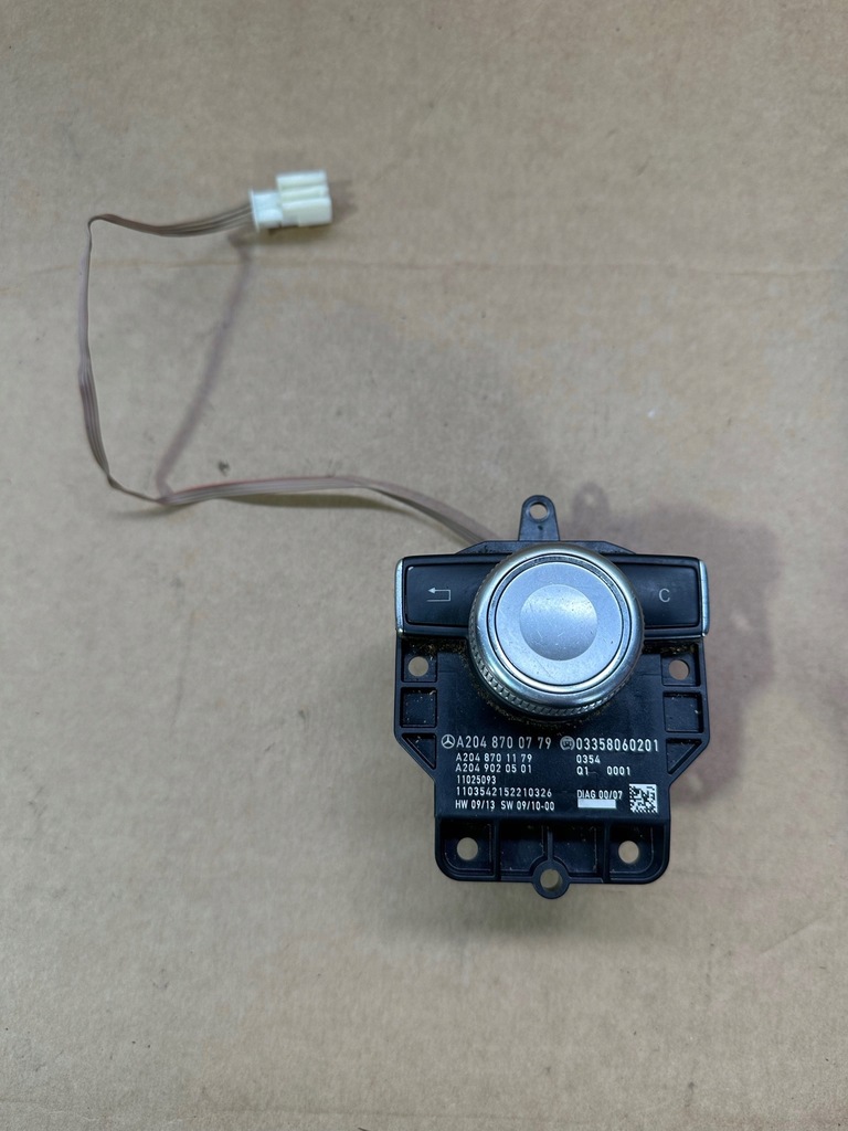 Kontroler, joystick, przełącznik Mercedes C W204 - 13487635733 ...