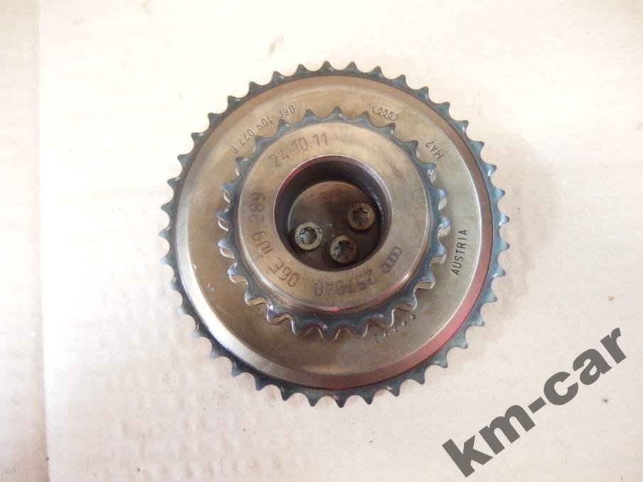 AUDI A4 3.0TFSI KOŁO ROZRZĄDU 06E109289 06E109077E - 9720549771 ...