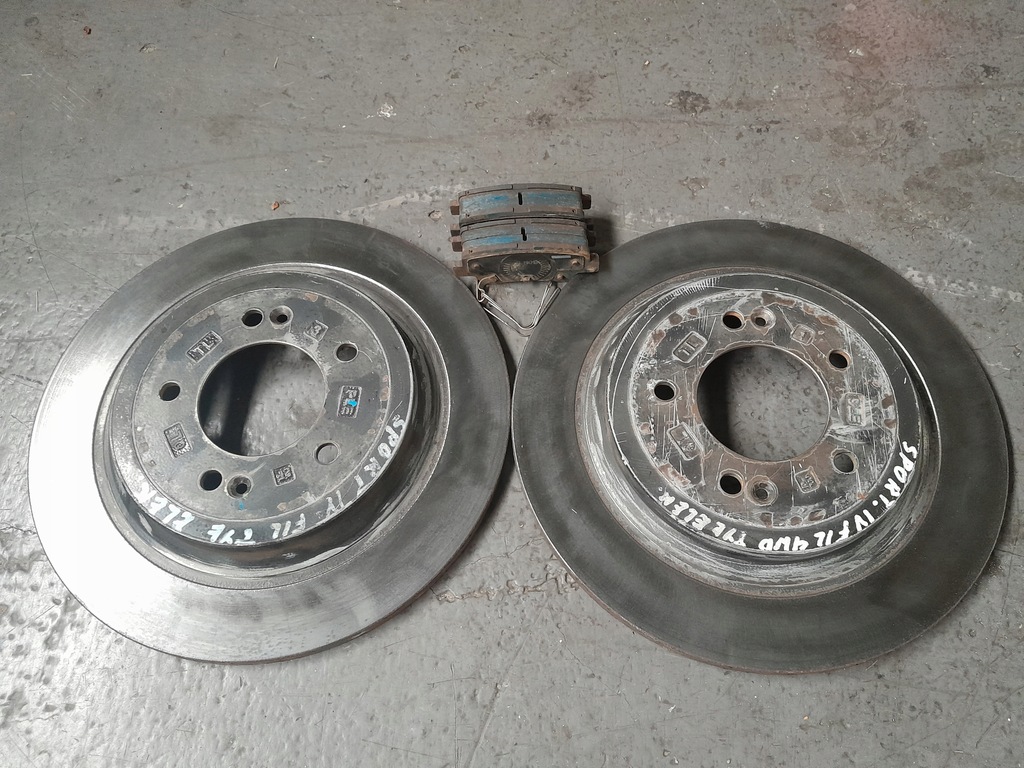 KIA SPORTAGE IV 2015- TARCZE KLOCKI TYŁ TYLNE - 13901166832 - oficjalne ...