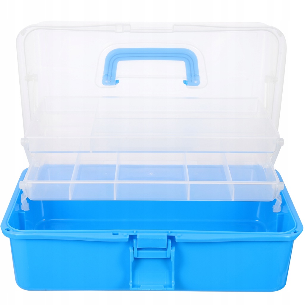 Portable Tool Case Three Layer Storage Box Fold - 13365355407 ...