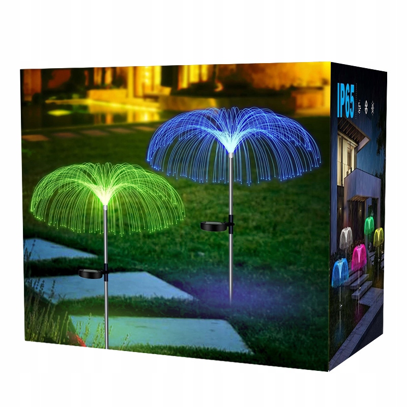 2 SZT LAMPA SOLARNA OGRODOWA MEDUZA LAMPKA OZDOBA - 13927706411 - oficjalne archiwum Allegro
