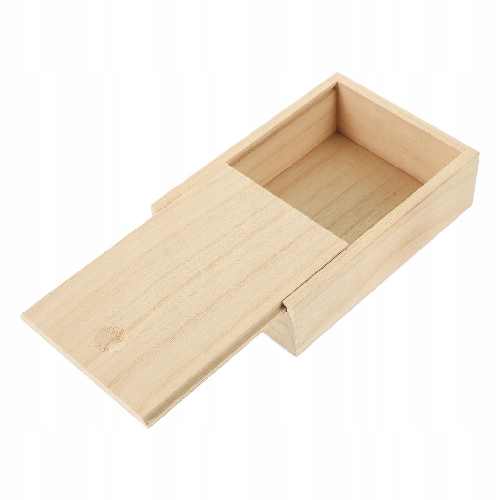 SLIDING LID WOOD BOX WOODEN JEWELRY BOX WOOD - 14444724041 - oficjalne ...