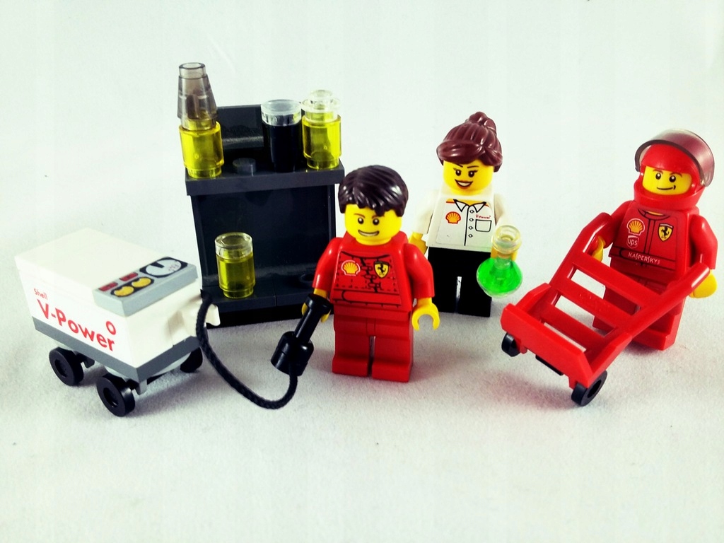 Lego zestaw 30196 Ferrari Shell V-Power 30196 Używ - 11828801886 - oficjalne archiwum Allegro
