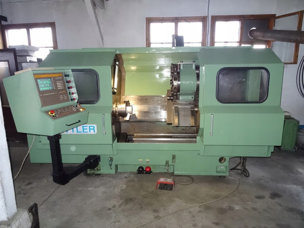 TOKARKA CNC PITTLER NFL 200/1000 - 8660423897 - oficjalne archiwum Allegro