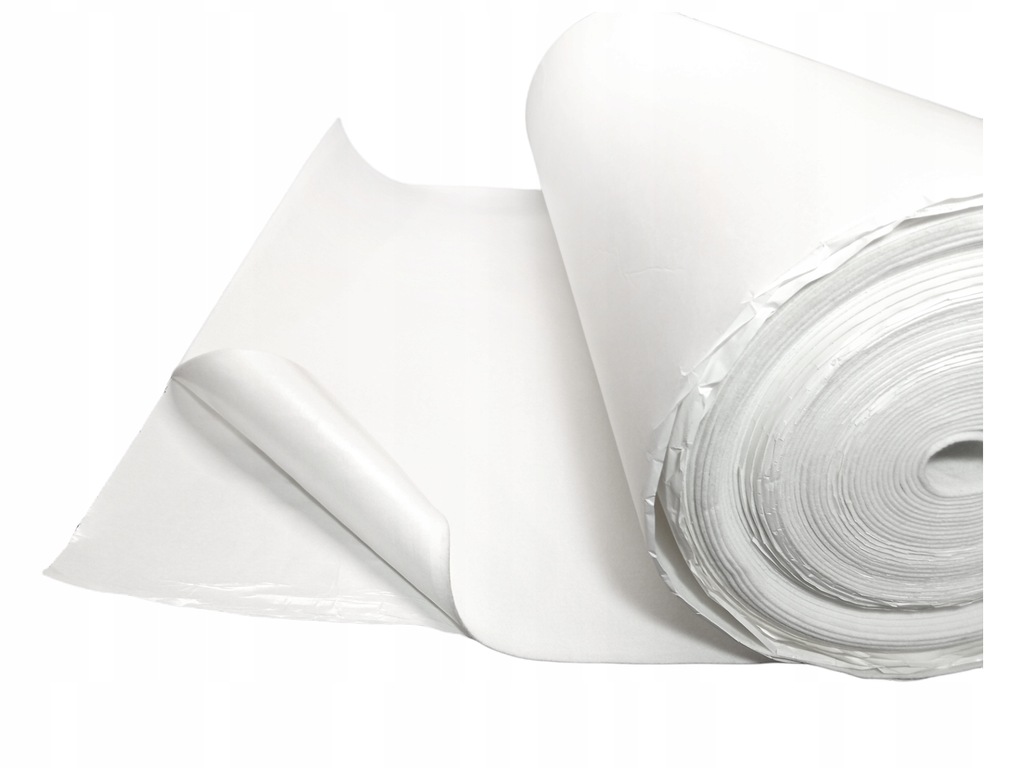 Filc 3mm samoprzylepny szer 160cm co10cm biały - 12455254656 ...