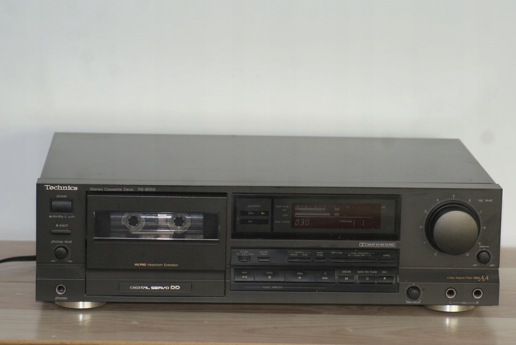 Magnetofon kasetowy Technics RS-B555 SUPER cena - 12869909071 ...