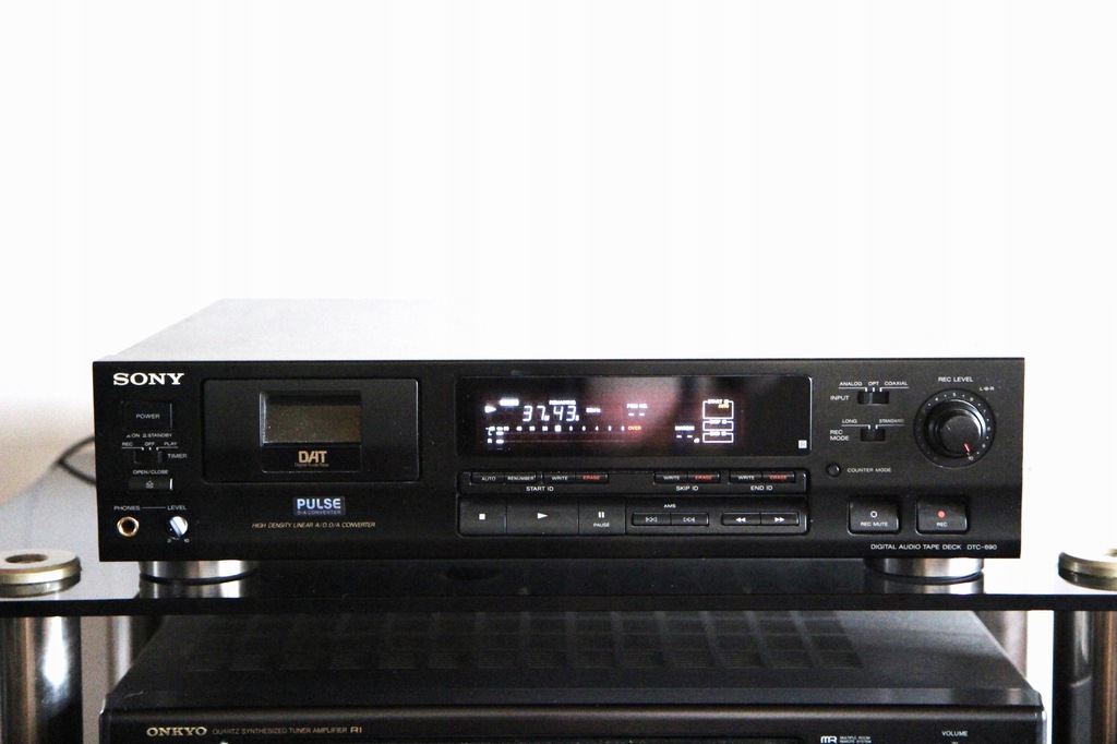 Sony DTC-690 DAT magnetofon cyfrowy - 12324955308 - oficjalne archiwum Allegro