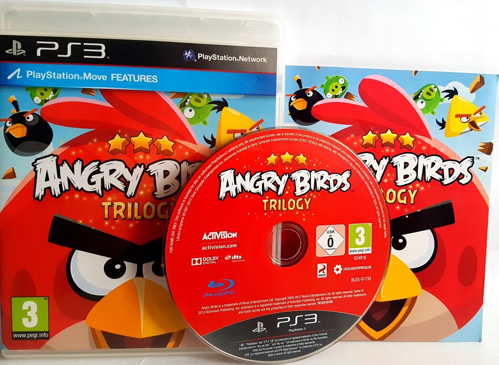 * ANGRY BIRDS TRILOGY PS3 * JAK NOWA ! DLA DZIECI - 11395944882 ... * ANGRY BIRDS TRILOGY PS3 * JAK NOWA ! DLA DZIECI - 11395944882 ...