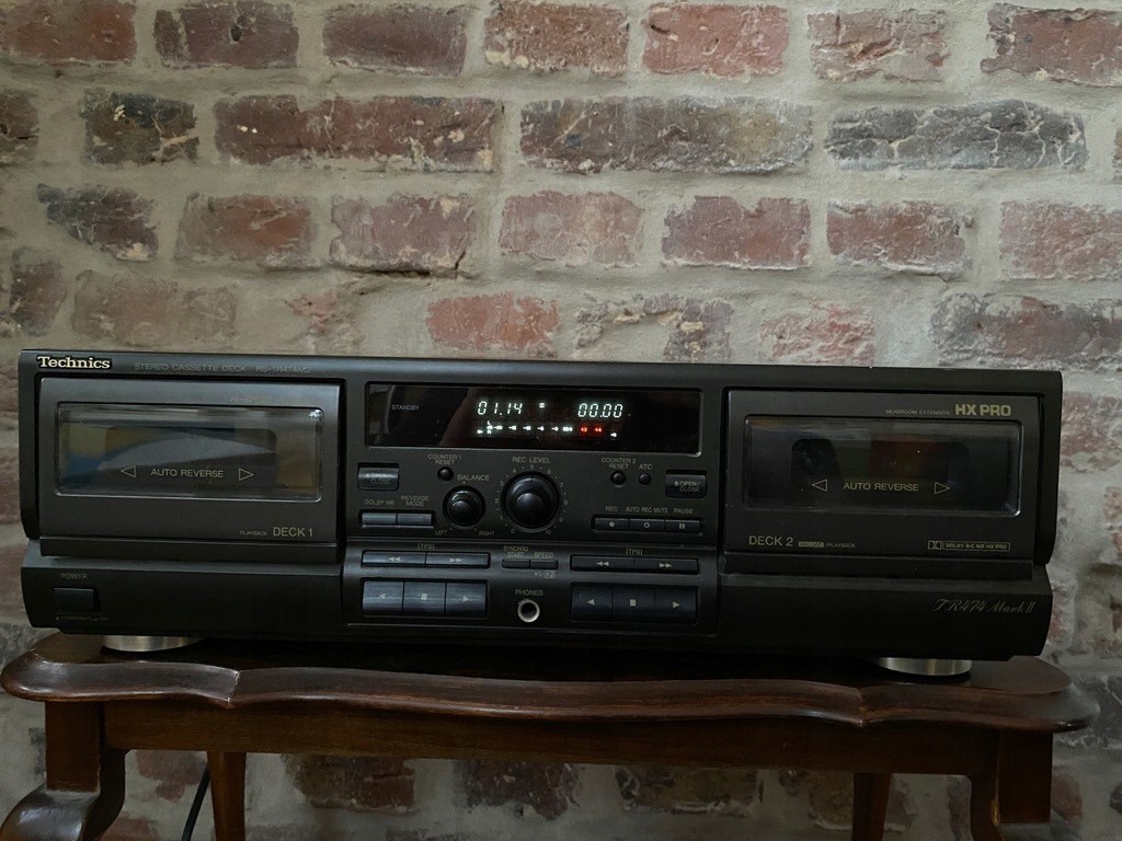 Magnetofon TECHNICS RS-TR474 Mark 2 - 10769965401 - oficjalne archiwum Allegro