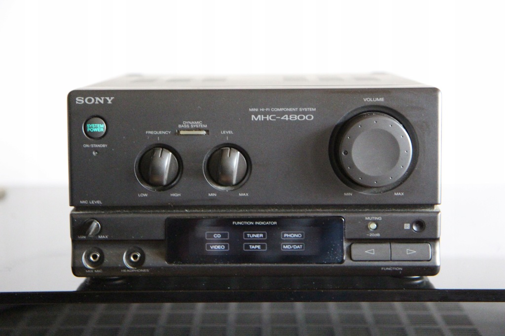 SONY MHC-4800 wzmacniacz - 12242406029 - oficjalne archiwum Allegro