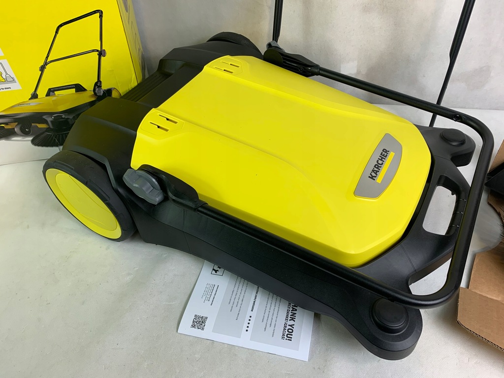 KARCHER S4 TWIN ZAMIATARKA RĘCZNA DO LIŚCI KOSTKI - 10924366999 - oficjalne archiwum Allegro
