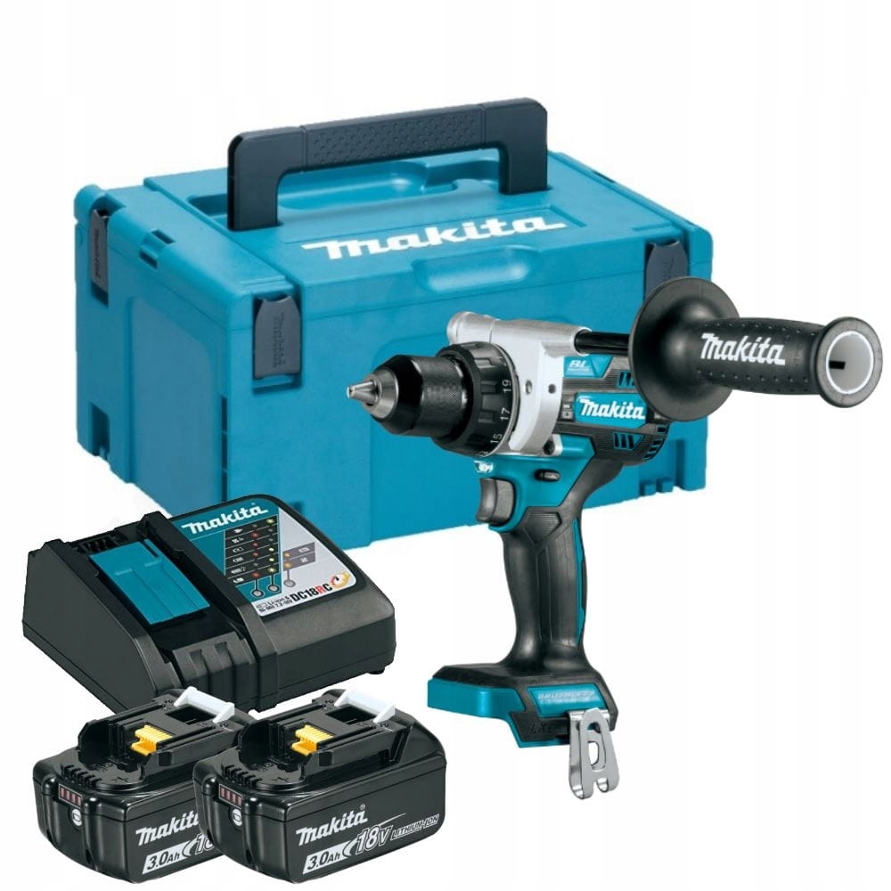Makita Wkrętarka 130Nm 18V 2x(3,0Ah) MAKPAC DDF486 - 11386605117 ...