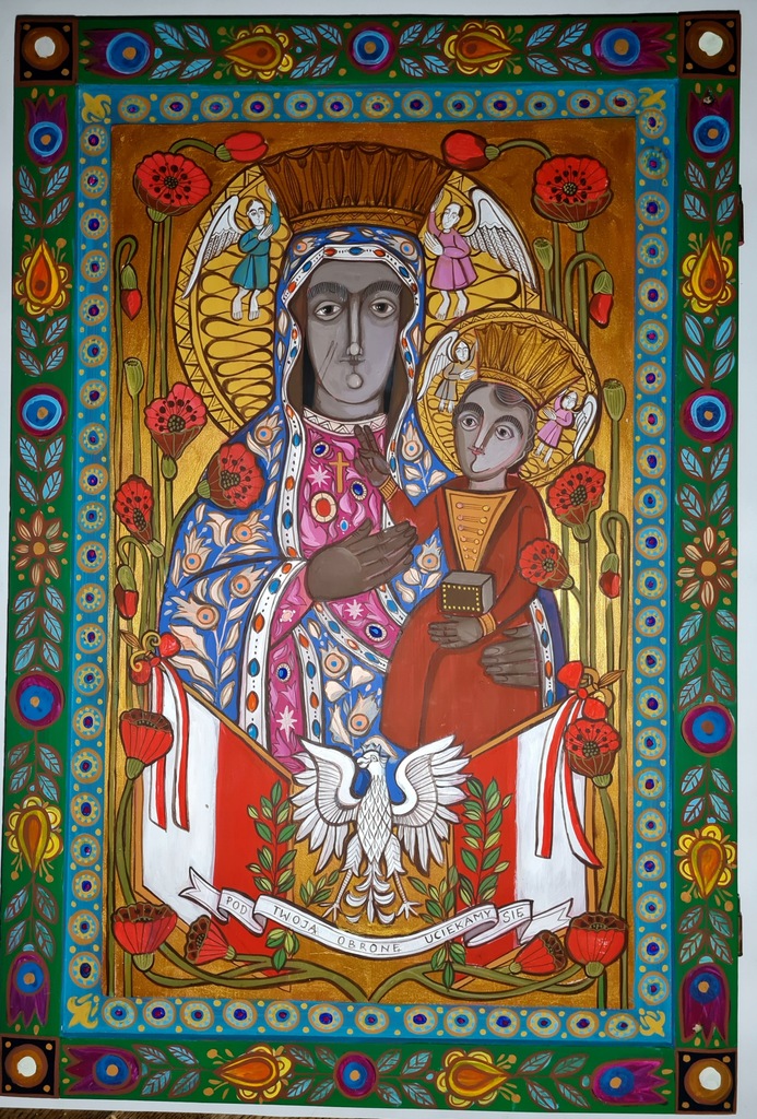 IKONA MATKA BOSKA CZESTOCHOWSKA- MONIKA KWIECIŃSKA - 12564608475 ...