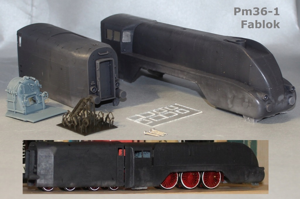 lokomotywa Pm36-1, skala h0, zestaw do montażu. - 14255446222 ...