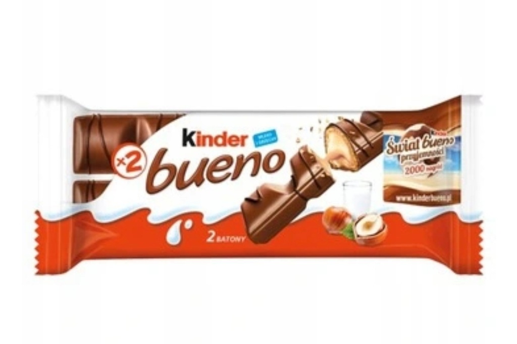 Baton Kinder Bueno 43g - 11778152968 - oficjalne archiwum Allegro