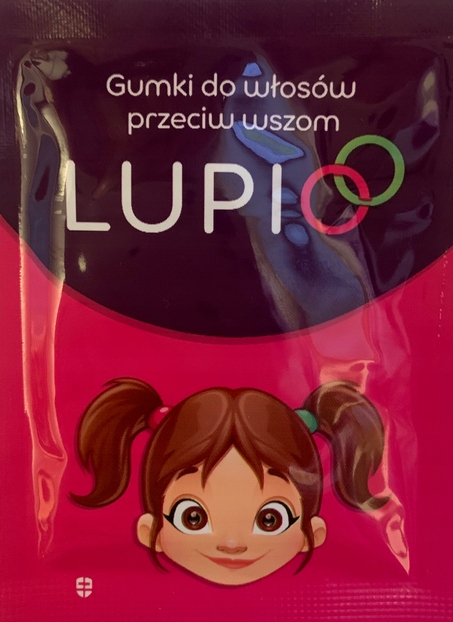 LUPIO gumki do włosów przeciw wszom 2 sztuki - 12785678408 - oficjalne ...