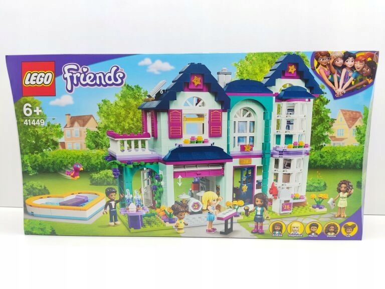 LEGO FRIENDS 41449- DOM RODZINY ANDREI - 11426672135 - oficjalne ...