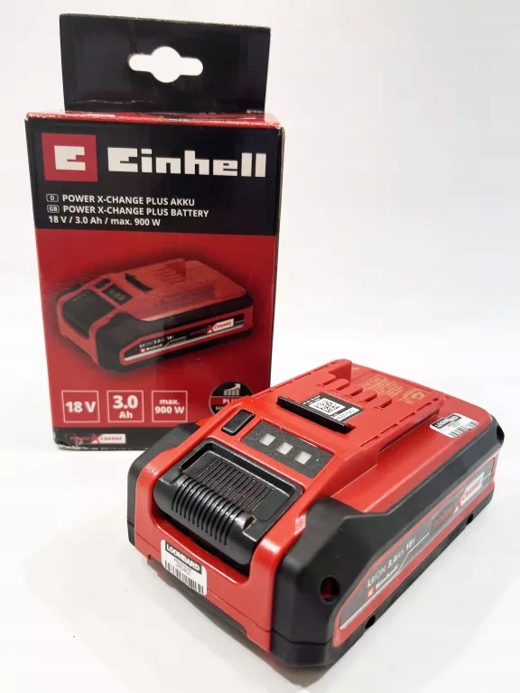 AKUMULATOR EINHELL 18V/3.0AH - 12967504890 - oficjalne archiwum Allegro