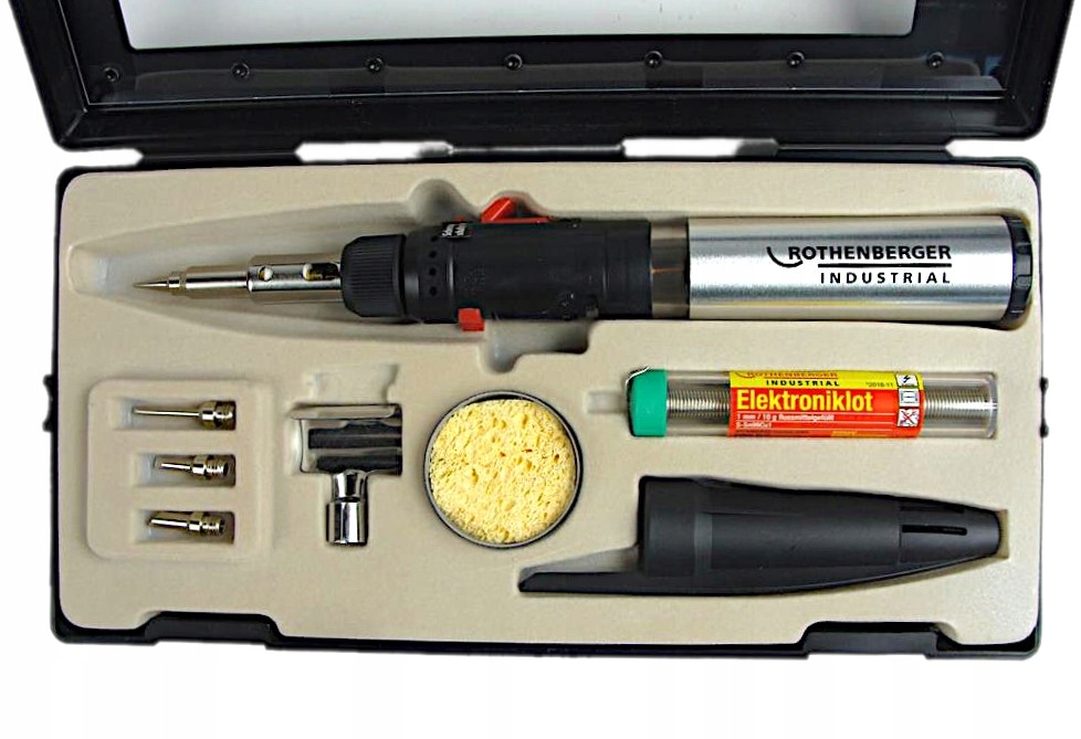 Rothenberger lutownica gazowa palnik pistolet 3w1 - 12461757808 - oficjalne archiwum Allegro