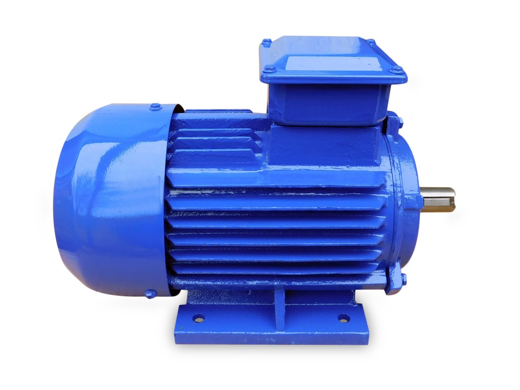 SILNIK elektryczny 1,5KW 3KM 3 fazy 380V 1400 obr - 6950355607 - oficjalne archiwum Allegro