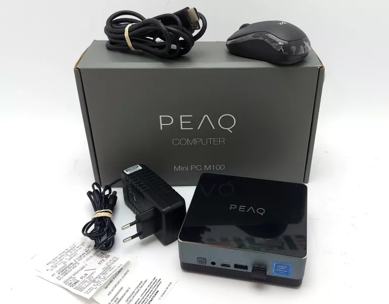 MINI KOMPUTER PEAQ M100 (KOMPLET) - 12517866787 - oficjalne archiwum ...