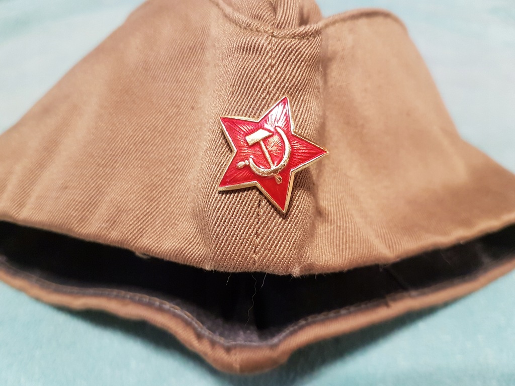 RADZIECKA CZAPKA FURAŻERKA CCCP WOJSKOWA ZSRR 58 - 13776634476 ...