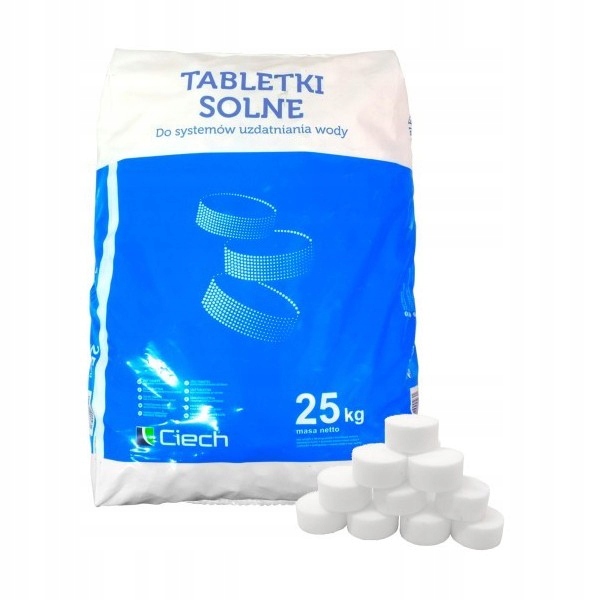 SÓL PASTYLKOWA CIECH TABLETKI SOLNE 25KG - 13114550005 - oficjalne ...
