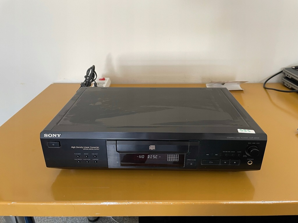 Odtwarzacz CD Sony CDP-XE530 czarny sprawny - 12840687305 - oficjalne ...