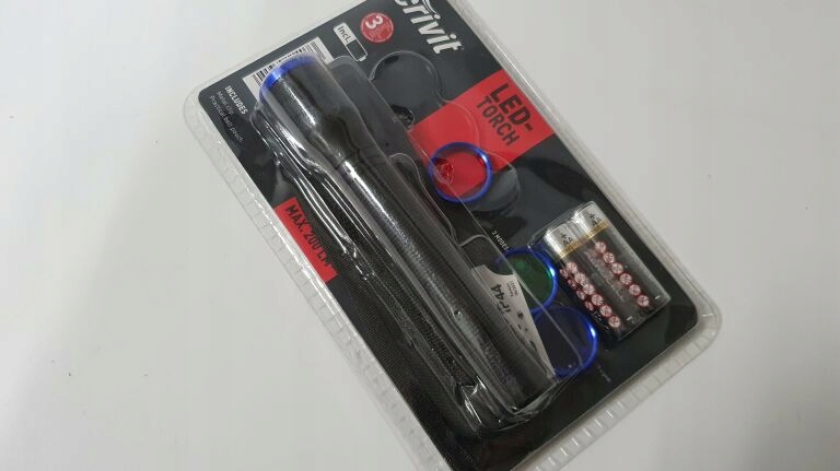 LATARKA CRIVIT LED TORCH POLECAM - 11559953659 - oficjalne archiwum Allegro