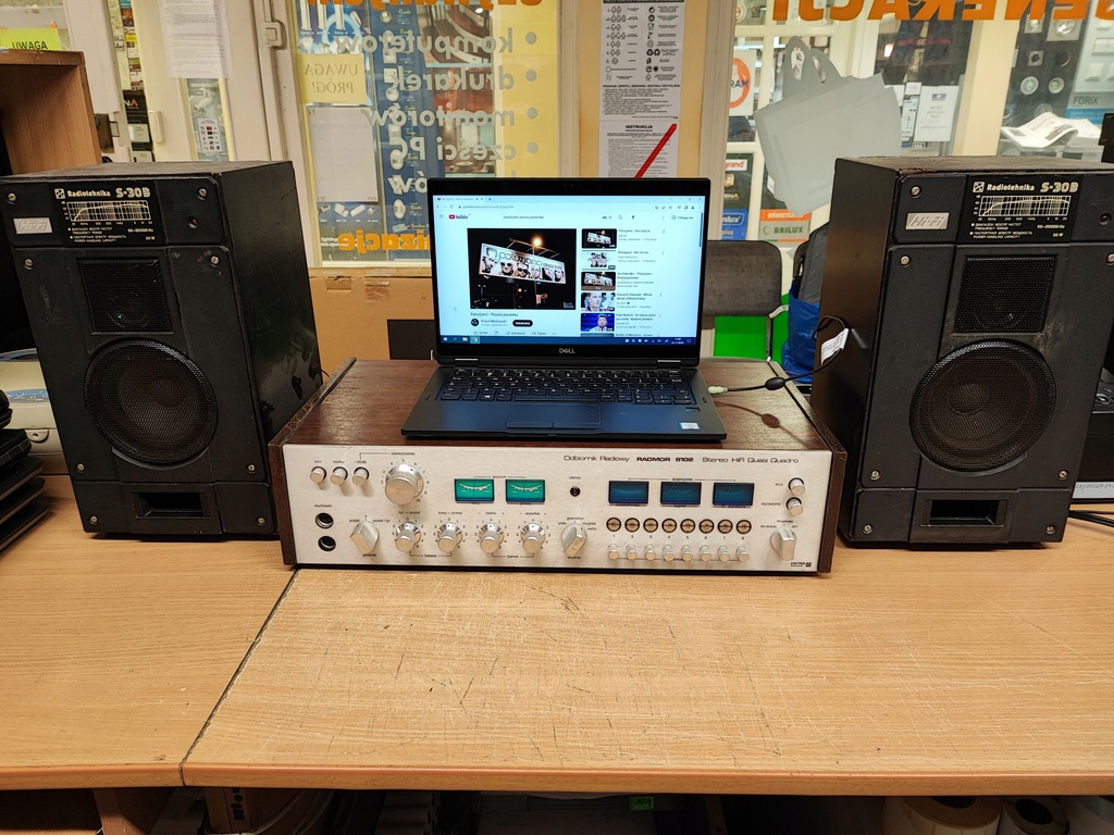 Amplituner Unitra Radmor 5102 srebrny - używany - 12912397093 ...