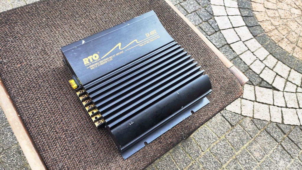 Wzmacniacz samochodowy 2 kanałowy RTO SX 4002 - 15284032099 - oficjalne archiwum Allegro