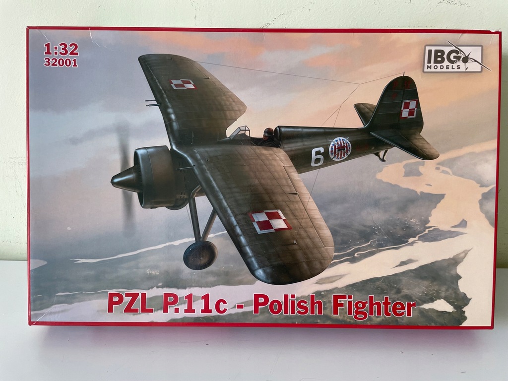 PZL P.11c IBG 32001 1/32+Silnik BitsKrieg 32004 - 13949317966 - oficjalne archiwum Allegro